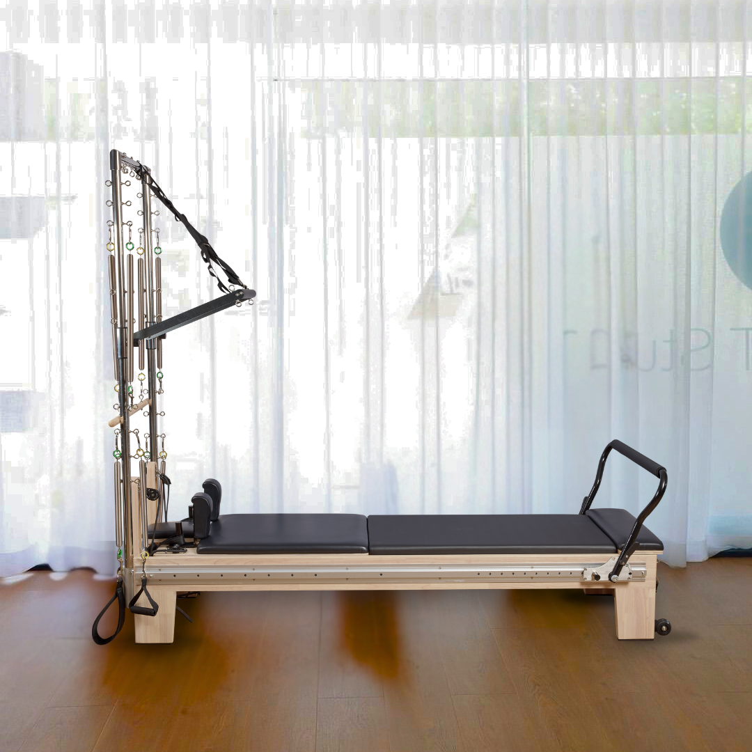 S1 Oakwood Full Track Reformer with Tower and Mat Insert Kit – Flexion ...